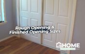 Understanding Rough Opening And Finished Opening Sizes ...