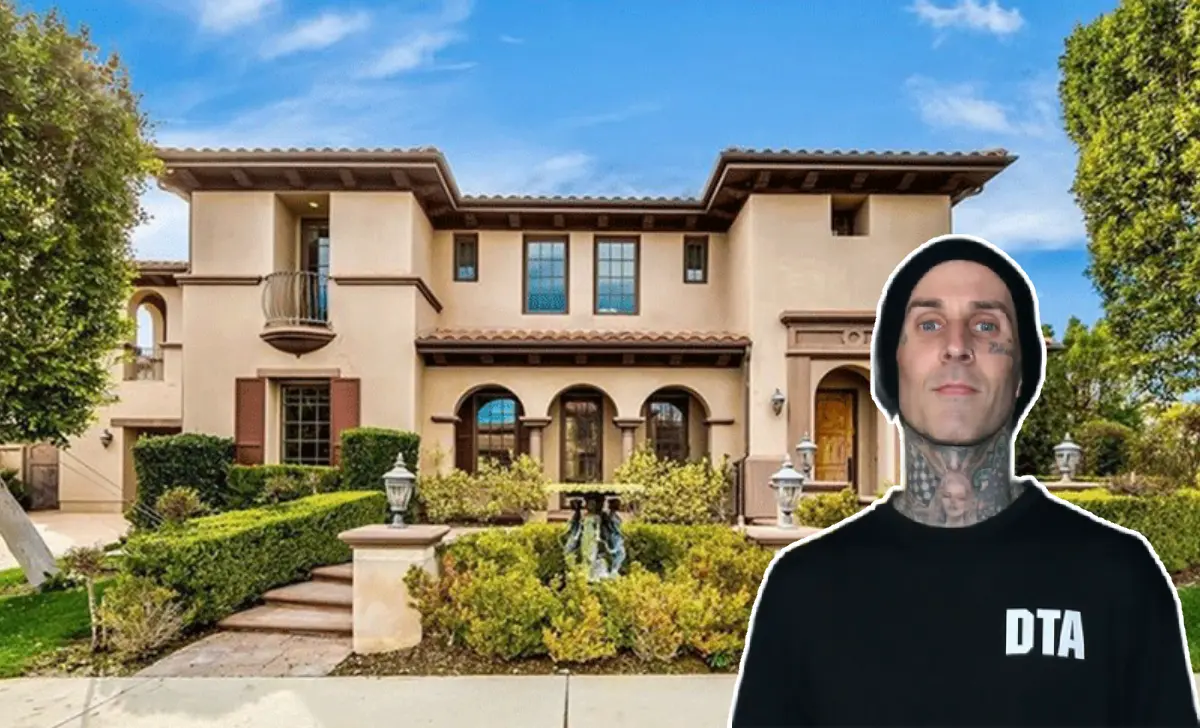 Travis Barker House: Inside the Blink-182 Drummer's Zen Calabasas ...