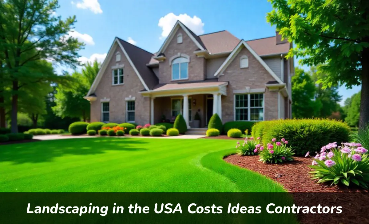Landscaping in the USA Costs Ideas Contractors: Complete 2025 Guide ...